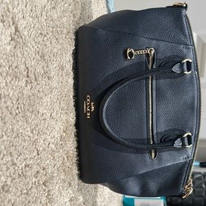 Coach | Bags | Navy Blue Coach Handbag | Poshmark